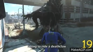 100 Ways to Die in Fallout 4 (Part 1) mans1ay3r ver. on Make a GIF