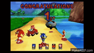 Ужасно - Sonic R on Make a GIF