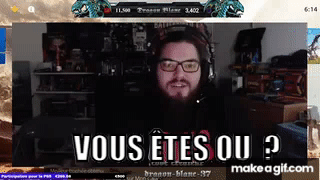 vous etes ou on Make a GIF