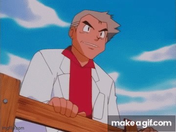 Pokemon - Professor Oak on Make a GIF