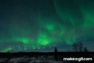 Northern Lights on Make a GIF
