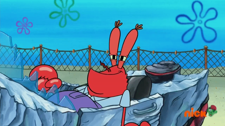 New Explosion Clip from Spongebob on Make a GIF