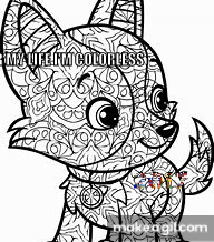 FILL IN MY COLORLESS LIFE on Make a GIF