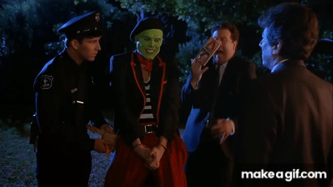 The Mask - Park Scene on Make a GIF
