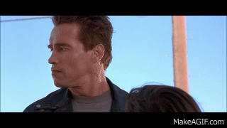 Terminator 2: Judgment Day Smile Scene on Make a GIF