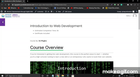 webdevelopment on Make a GIF