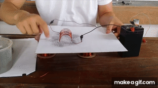 Từ phổ các loại dòng điện (đơn giản, dễ làm tại nhà) - magnetic field ...
