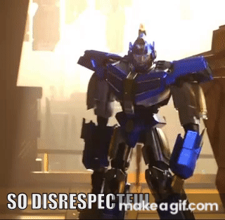 SO DISRESPECTFUL on Make a GIF