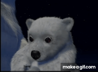 Coca Cola "Polar Bears Swim" on Make a GIF