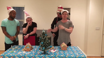 Set It Off - Gingerbread House Competition on Make a GIF