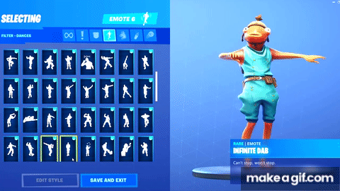 Fishstick Dabbing (Fortnite) on Make a GIF