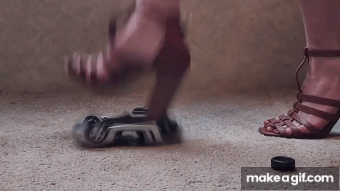 Amy and Askley crush diecast model car in heels #asmrcrush #satisfying ...
