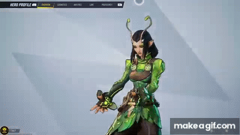 Marvel Rivals - Mantis animation 1 on Make a GIF