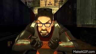 Gorgeous Freeman - Episode 2 - The Crowbar on Make a GIF