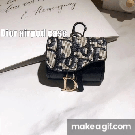 Dior Airpod case on Make a GIF