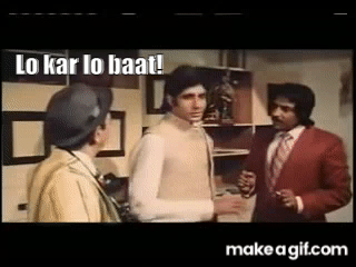 Comedy Scene - Namak Halal - English is a very funny language on Make a GIF