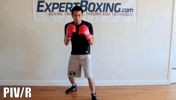 Boxing Footwork Technique #2 - Pivot on Make a GIF