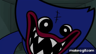 HUGGY WUGGY'S SAD ORIGIN STORY... (Poppy Playtime Animation) on Make a GIF