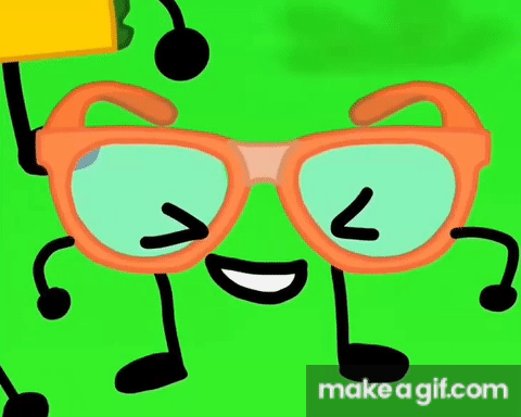 Glasses battle for fame on Make a GIF
