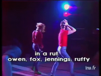 The Ruts "In A Rut" Live 1980 on Make a GIF