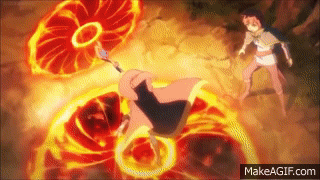 KonoSuba: Megumin's Explosion on Make a GIF
