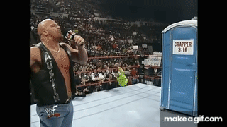Crapper 3:16 Is Exactly Where You Go When You Mess With Stone Cold! on ...