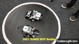 "Our 2021 SUMO Bot Competition" Rules and Highlights on Make a GIF