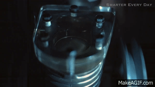 How Engines Work - (SEE THROUGH ENGINE in SLOW MOTION) - Smarter Every ...
