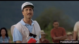 Happy Gilmore Doing the Bull Dance - Feeling The Flow - Working it. on ...