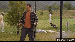 Happy Gilmore Batting Cage on Make a GIF