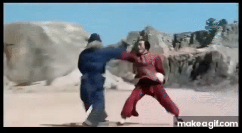 Jackie Chan Vs Hwang Jang Lee (Snake in the Eagles Shadow) on Make a GIF