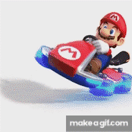 When Luigi & Mario Race on Make a GIF
