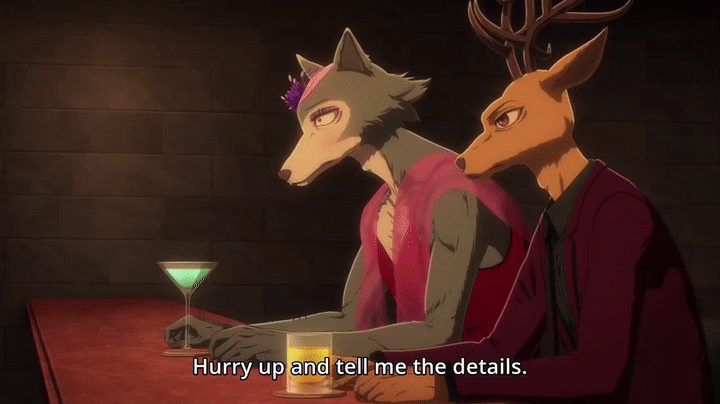 Legoshi dressed as a Female | BEASTARS Season 2 Episode 11 on Make a GIF