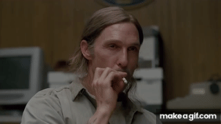 Rust Cohle - Sheeeit (True Detective) on Make a GIF