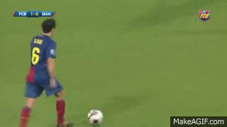 Leo Messi header on Make a GIF