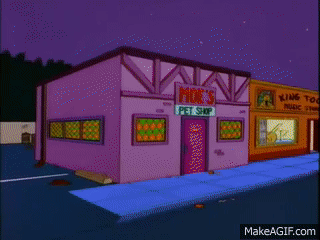 Moe's Pet Shop on Make a GIF