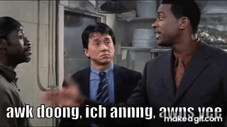 Rush Hour 2 Carter Goodbye on Make a GIF