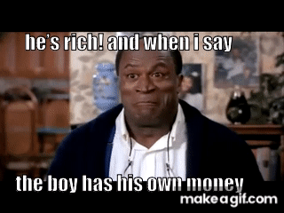 Coming to America - He's Got His Own MONEY on Make a GIF