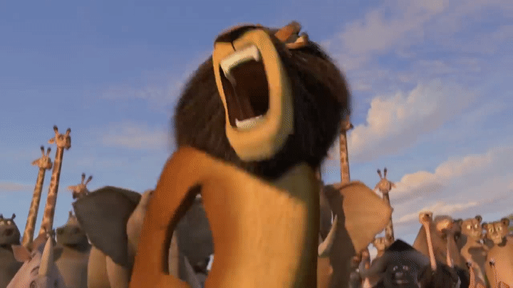 DreamWorks Madagascar | Alex Reunites With His Family | Madagascar ...