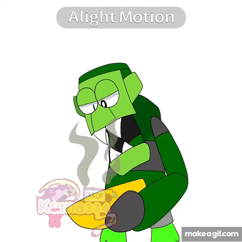 Okay who touched Slusho’s Spaguet? on Make a GIF