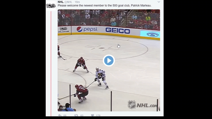 Biggest fail in NHL history on Make a GIF