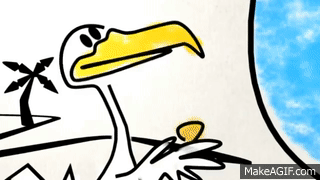 Beached Az: The Seagull. Ep 1, Series 1 on Make a GIF