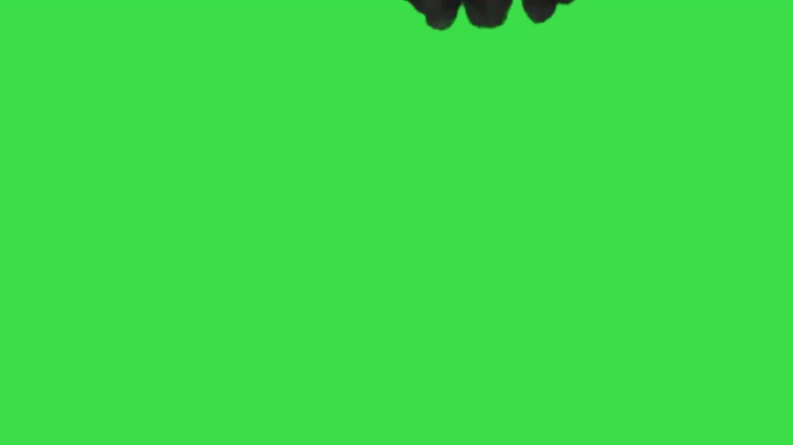 Free Green Screen - Black Smoke Transition on Make a GIF