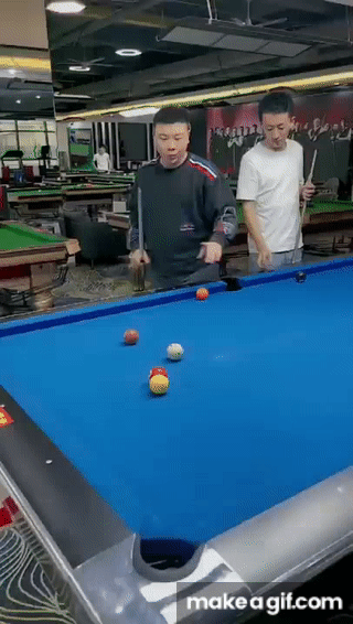 New video billiard snooker cheating | funny snooker 2021 on Make a GIF