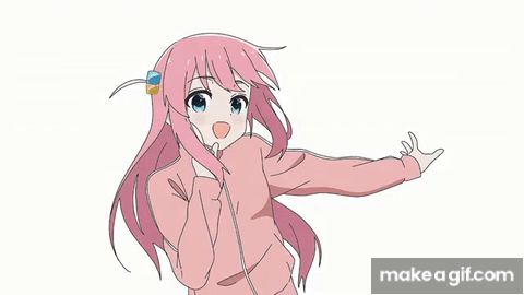bocchi doodle dance | 喜多郁代で推しの子opダンス on Make a GIF