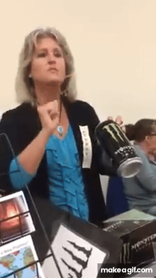 MONSTER Energy drinks are the work of SATAN!!! on Make a GIF