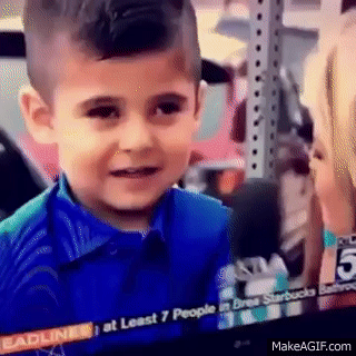 Reporter makes boy cry vine on Make a GIF