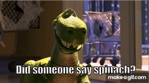 Toy Story Rex Spinach on Make a GIF