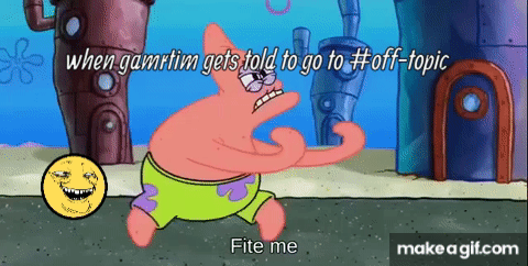 Fite Me!! (SpongeBob Episode GIF) on Make a GIF