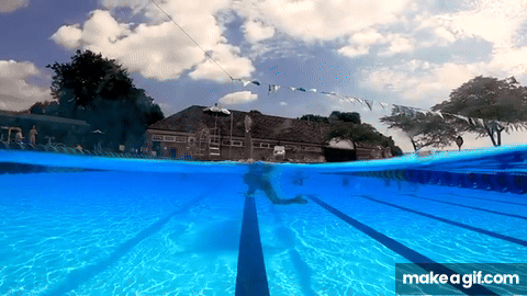 How to Swim Backstroke For Beginners on Make a GIF